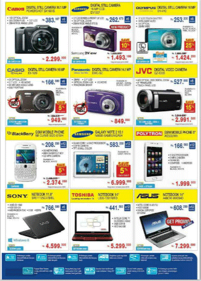 Contoh Brosur Barang Elektronik